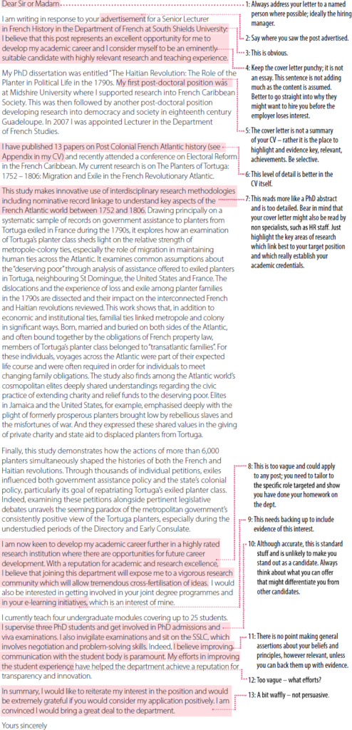 How to Write a Cover Letter for Academic Jobs - career-advice.jobs.ac.uk